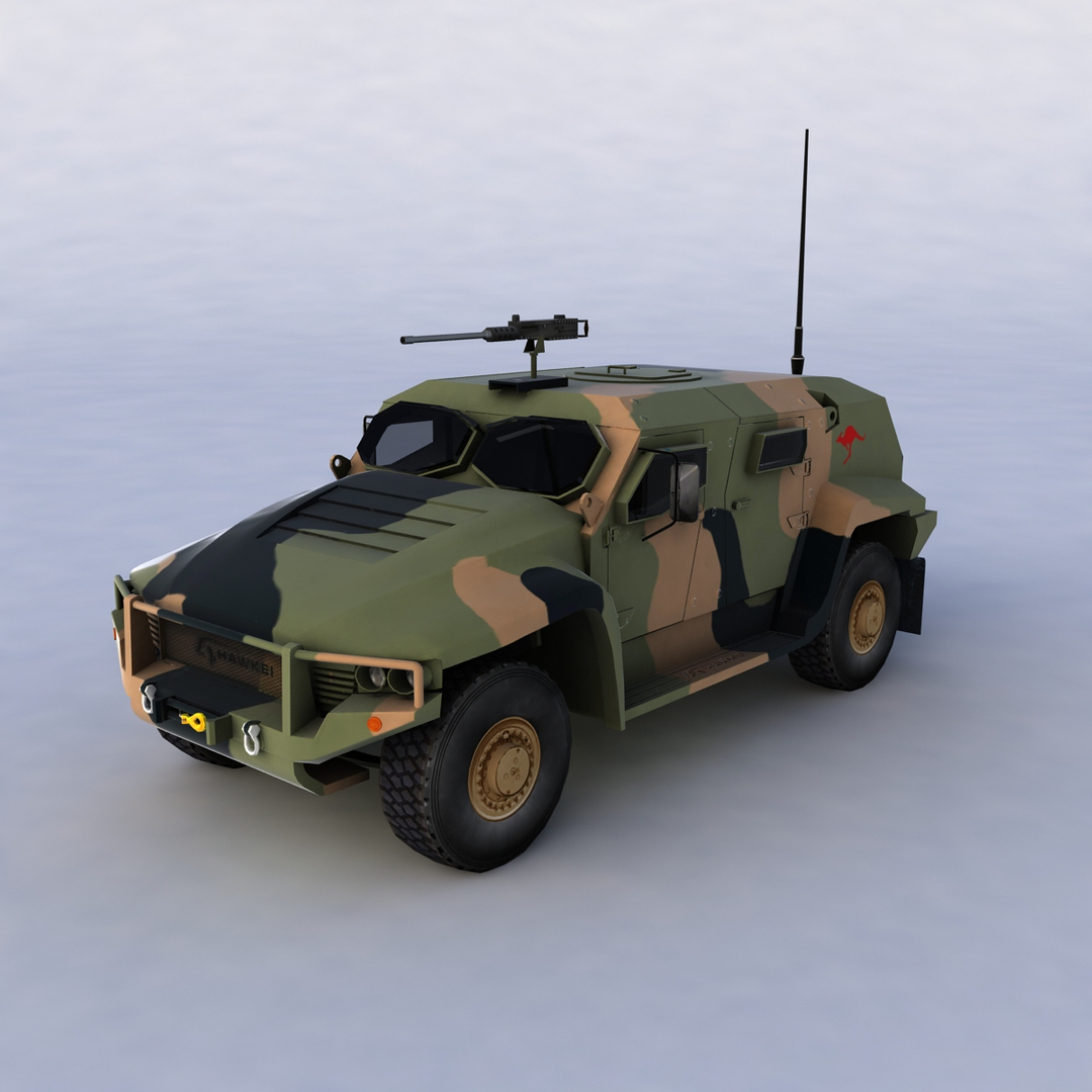 3d Hawkei Vehicle
