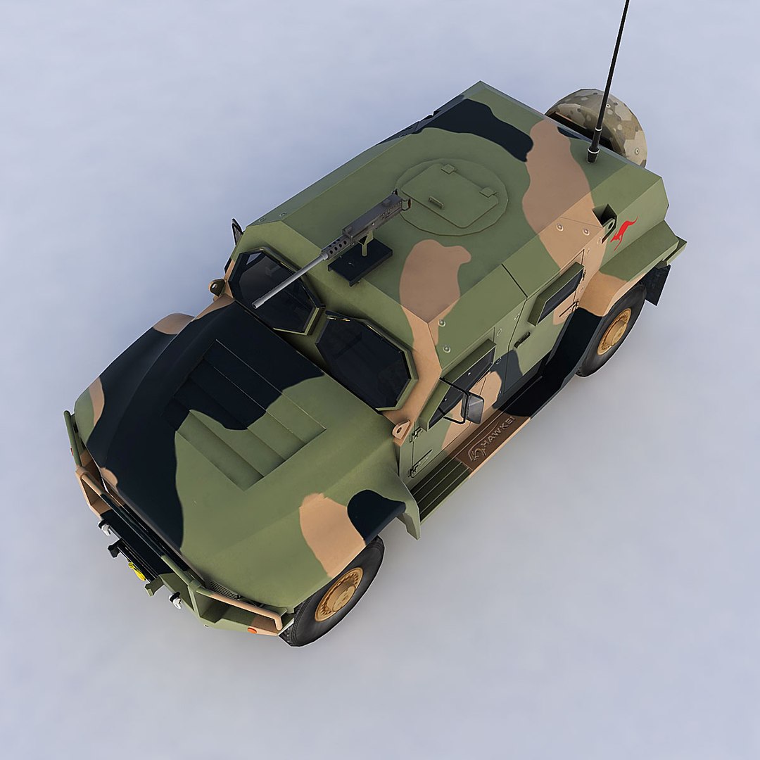3d Hawkei Vehicle