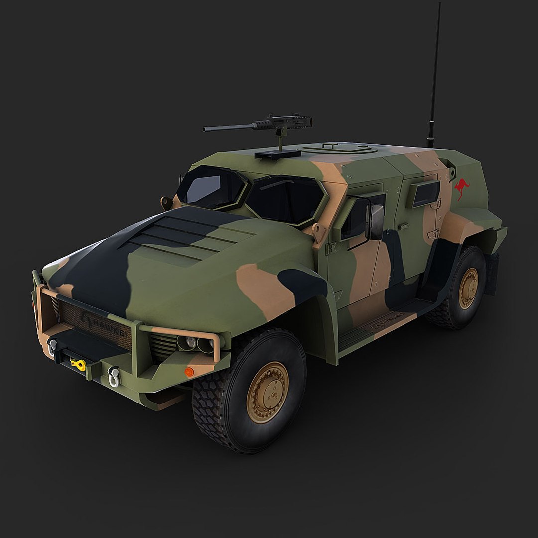 3d Hawkei Vehicle