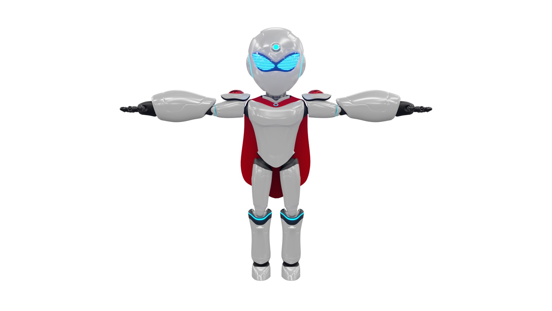 3D robot hero model - TurboSquid 1635663