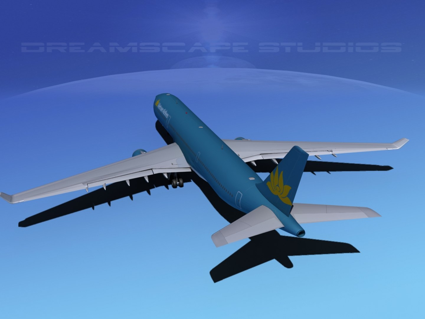 Airbus A330-300 A330 3d Max