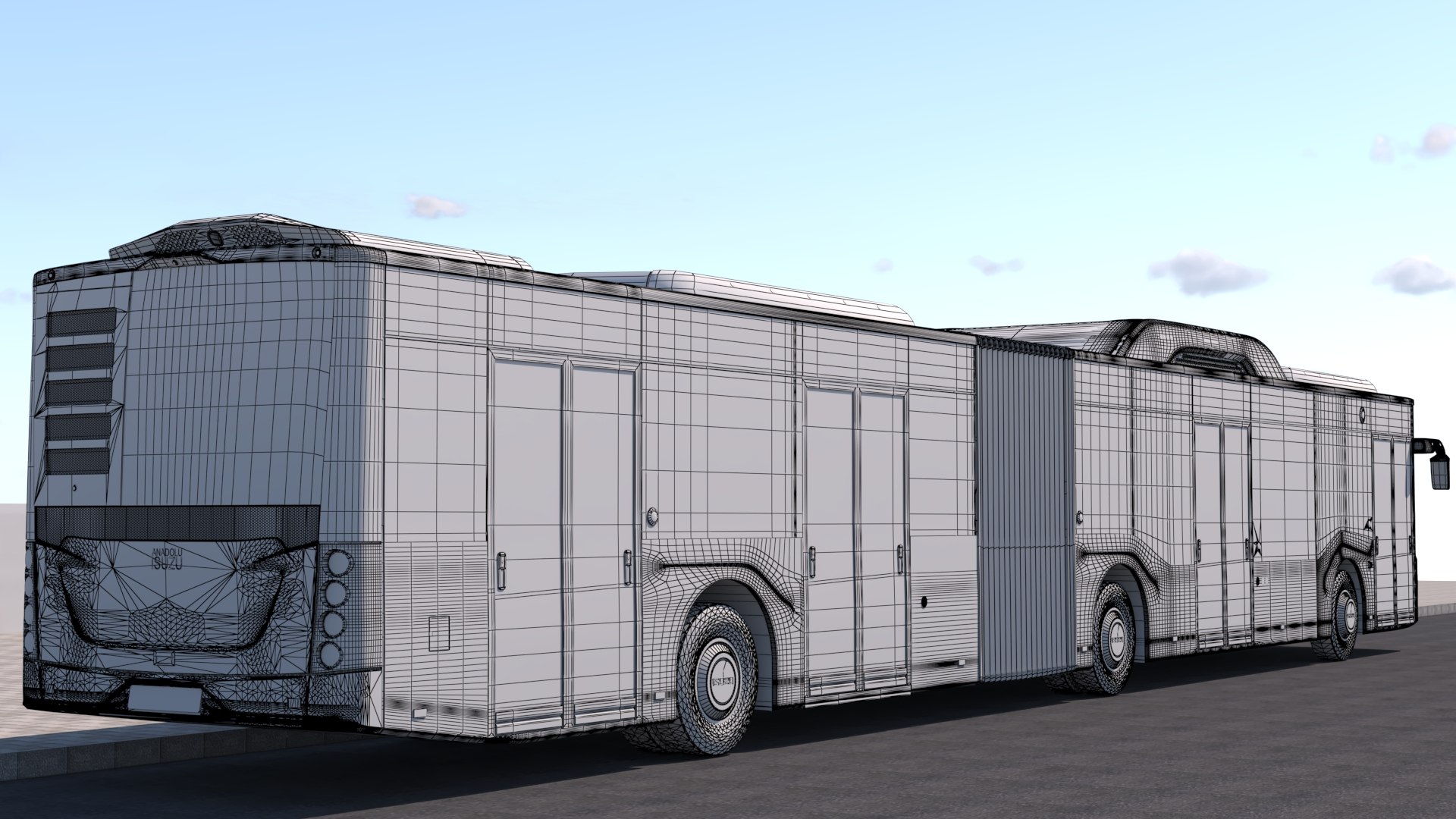 Isuzu Citiport 18 CNG 3D Model - TurboSquid 2087067