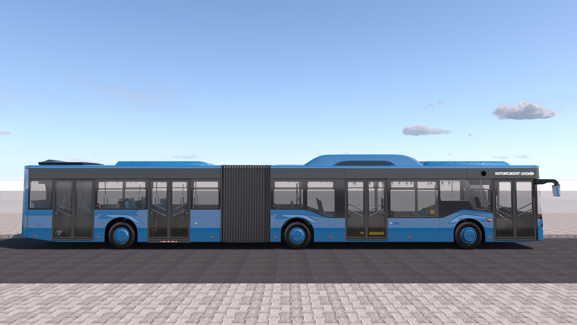 Isuzu Citiport 18 CNG 3D Model - TurboSquid 2087067