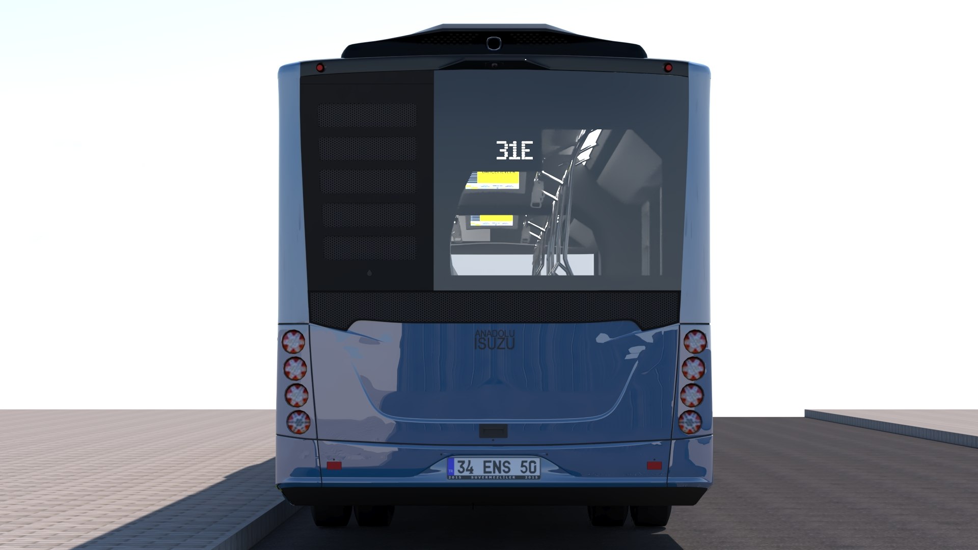 Isuzu Citiport 18 CNG 3D Model - TurboSquid 2087067