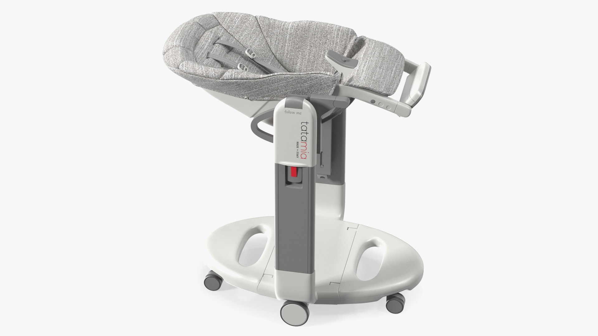 3D High Chair Peg Perego Horizontal Grey Rigged For Cinema 4D Model ...