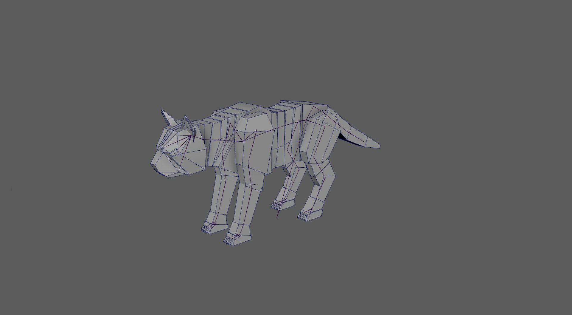 Animated Cat 3D LOW POLY 3D model - TurboSquid 2098873