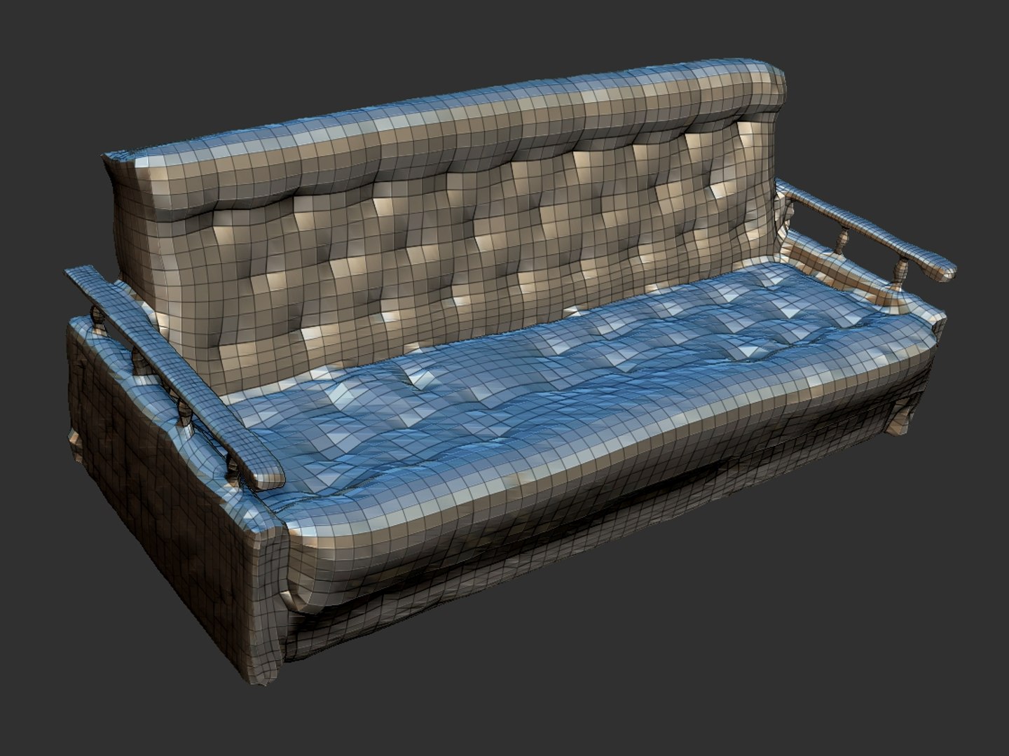 3D Garbage Sofa - TurboSquid 1654239
