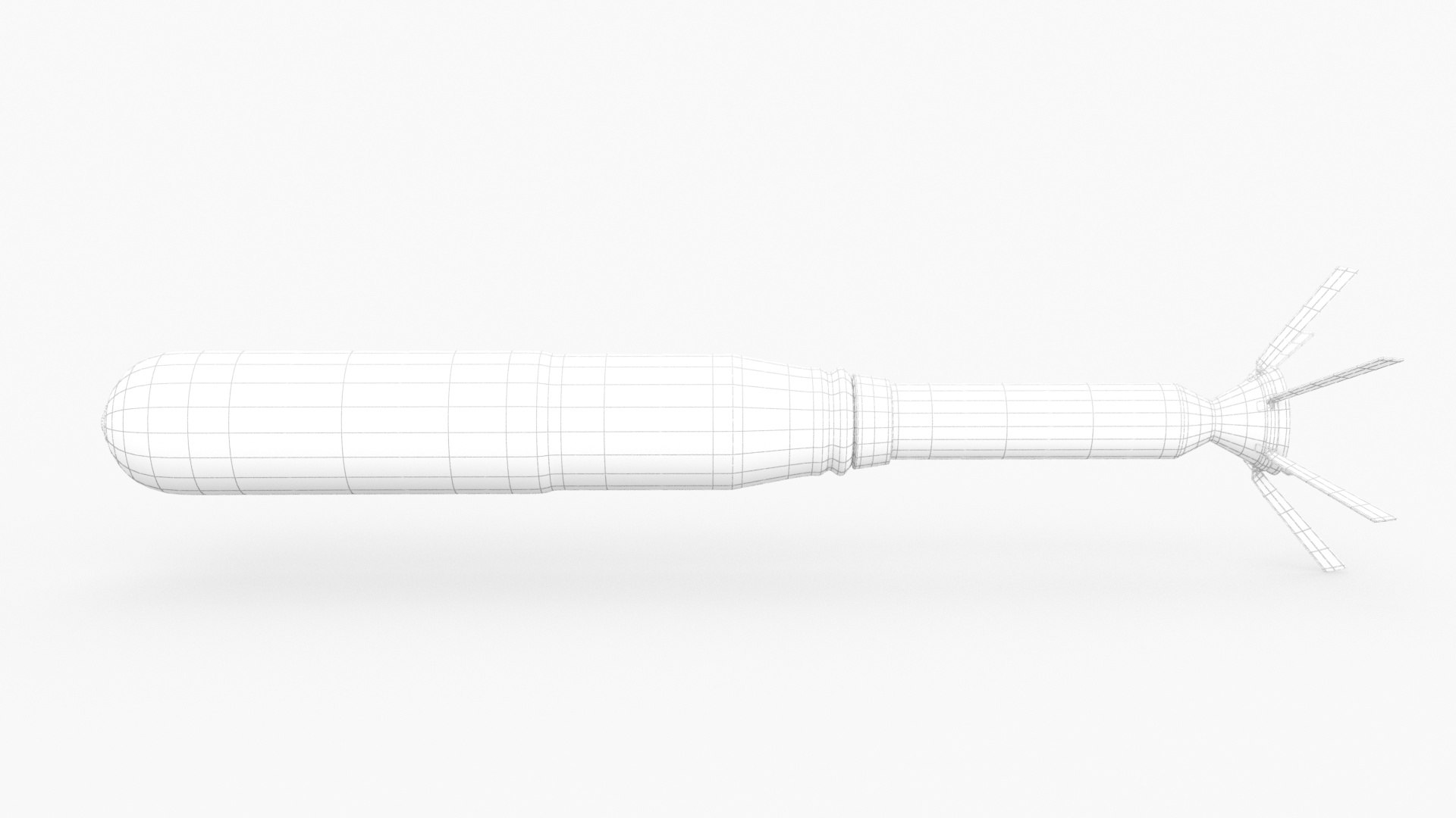 3D Incendiary Rocket 66 Mm M74 - TurboSquid 1984053