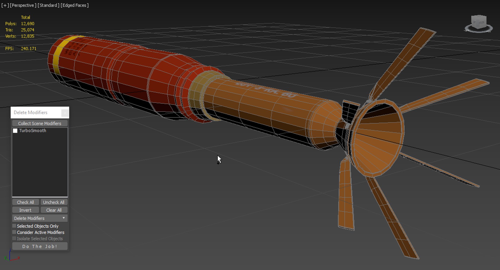 3D Incendiary Rocket 66 Mm M74 - TurboSquid 1984053