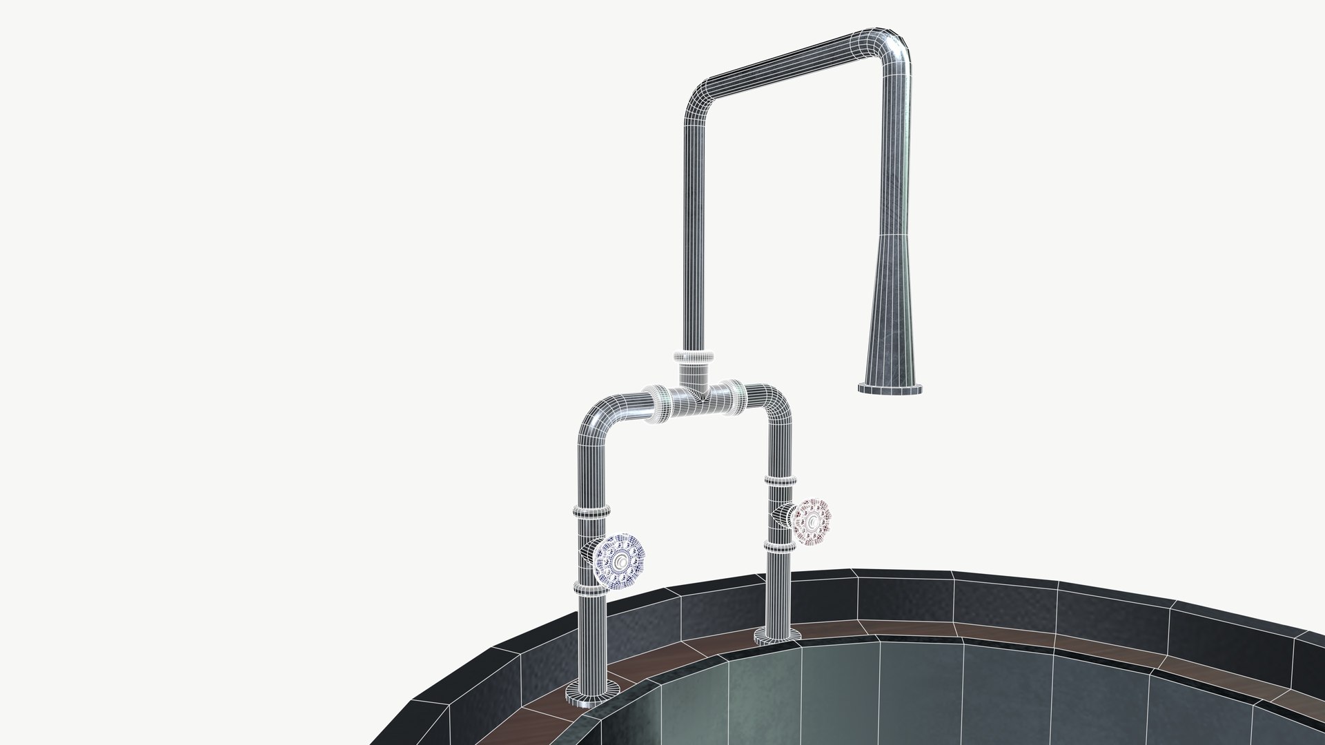 Barrel Wash Basin 3D Model - TurboSquid 2389805