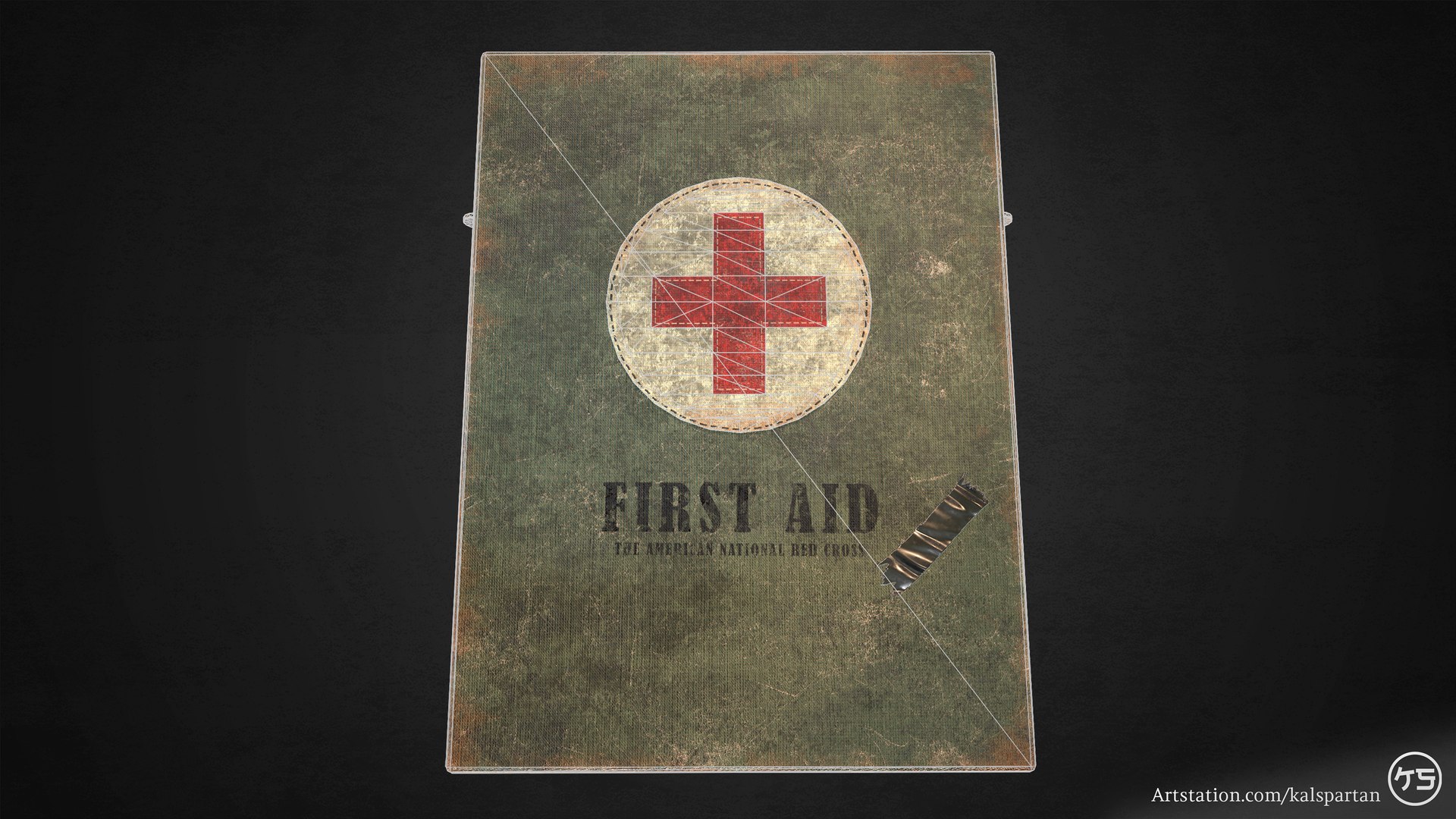 3D First Aid Pack Game Ready Prop - TurboSquid 2192753