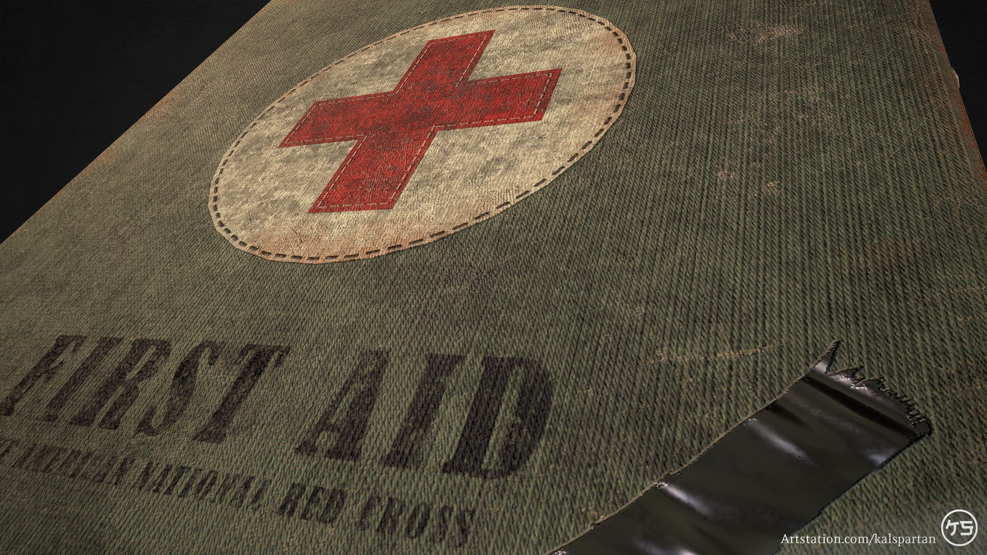 3D First Aid Pack Game Ready Prop - TurboSquid 2192753