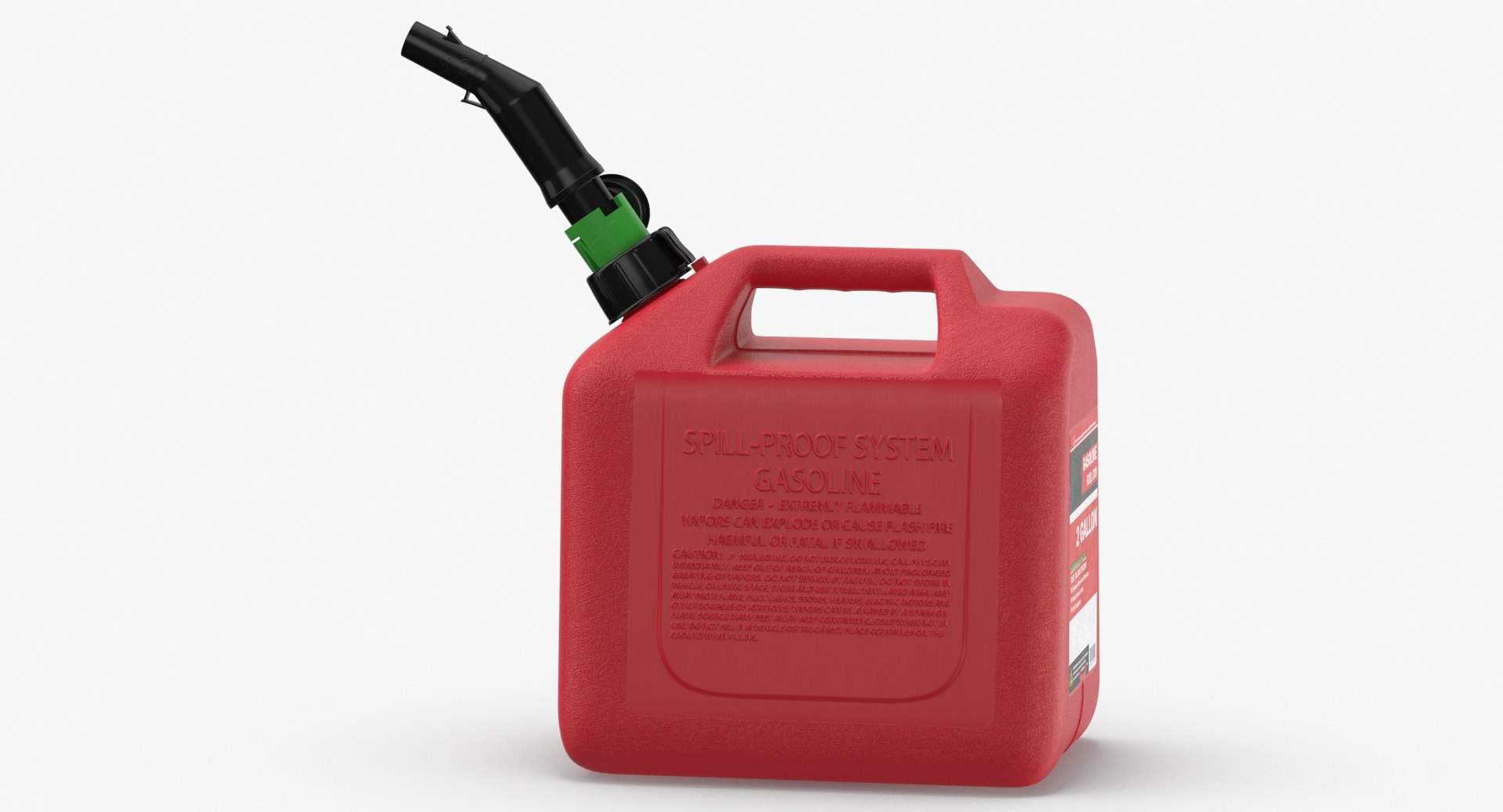 3D plastic gas containers - TurboSquid 1530943