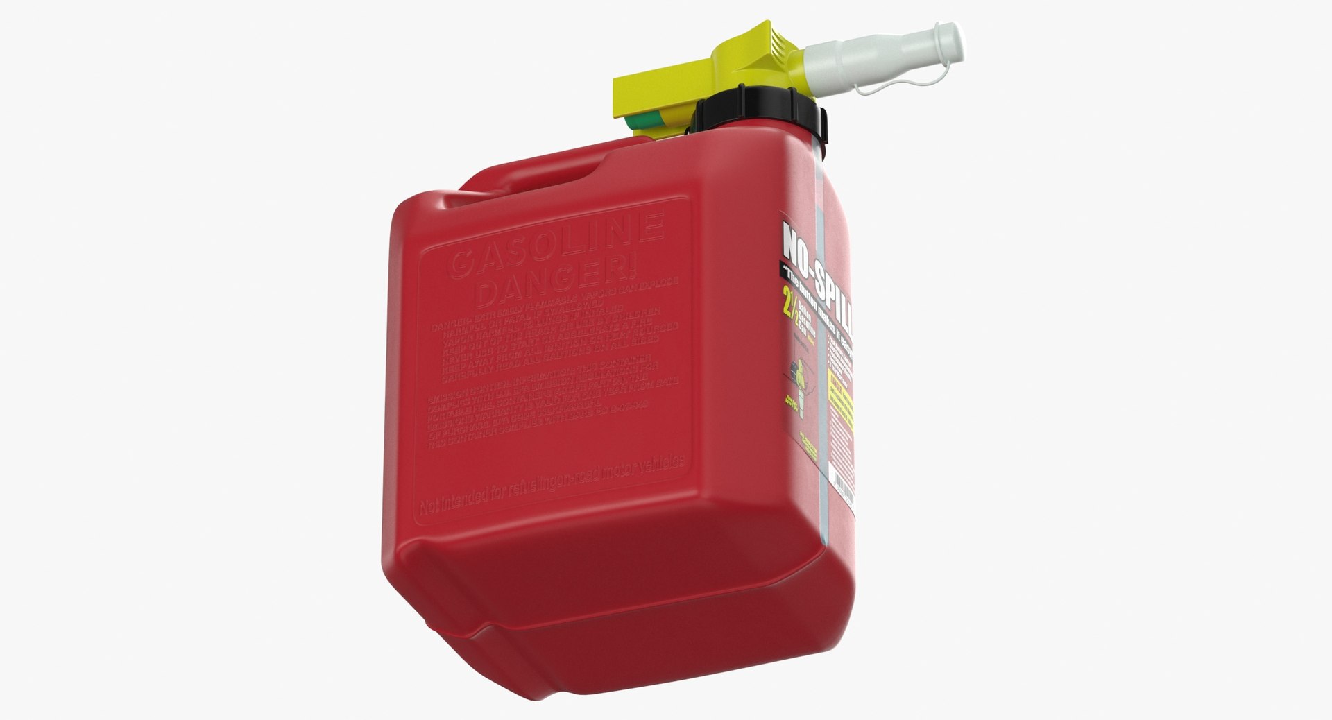 3D plastic gas containers - TurboSquid 1530943