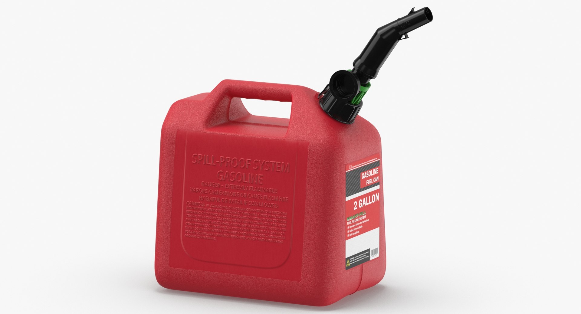 3D plastic gas containers - TurboSquid 1530943