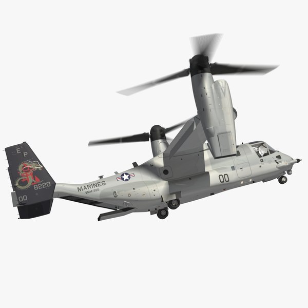 V22 Osprey VMM265 3D model - TurboSquid 1995711