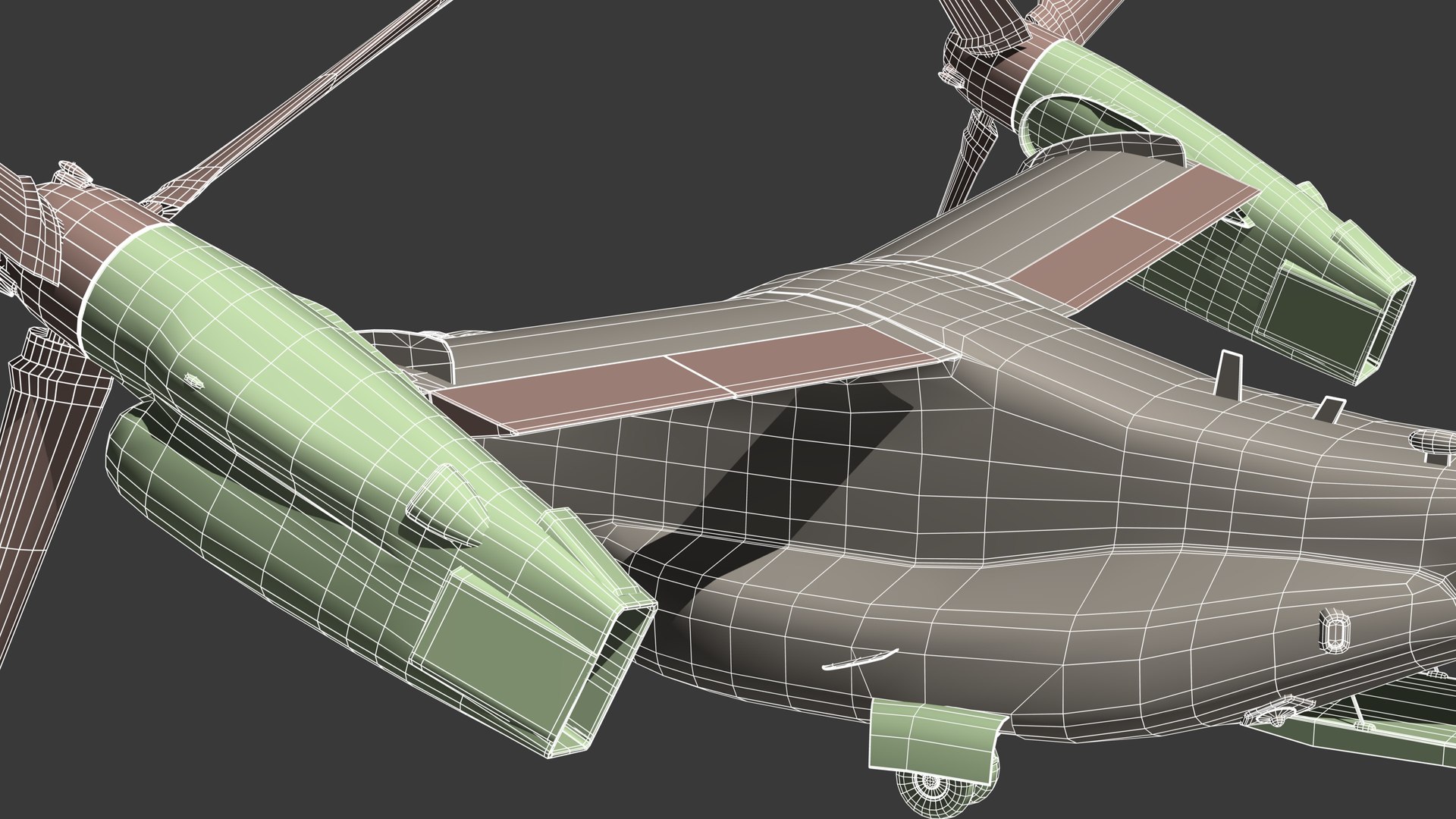 V22 Osprey VMM265 3D model - TurboSquid 1995711