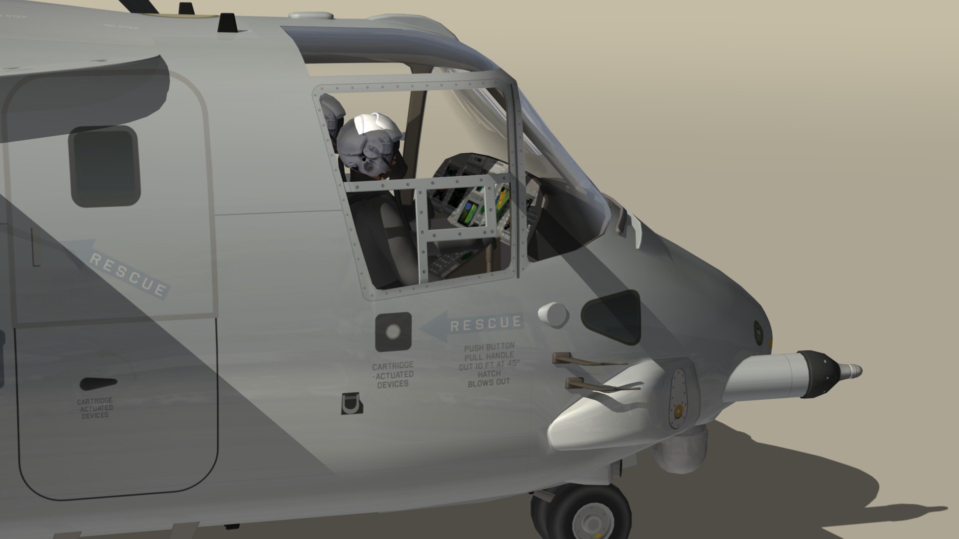 V22 Osprey VMM265 3D Model - TurboSquid 1995711