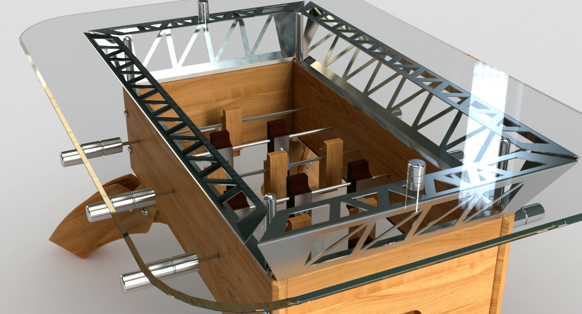 Offside Football Coffee Table 3D Model - TurboSquid 1219140