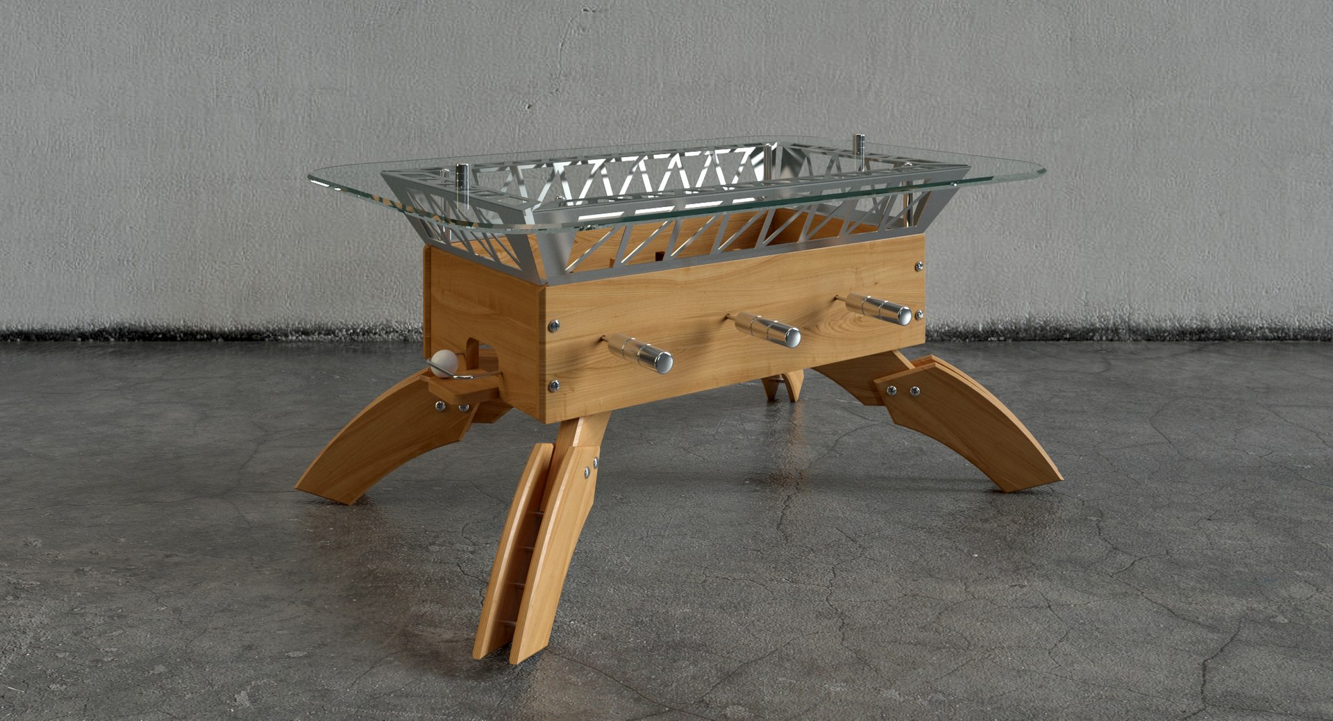 Offside Football Coffee Table 3D Model - TurboSquid 1219140