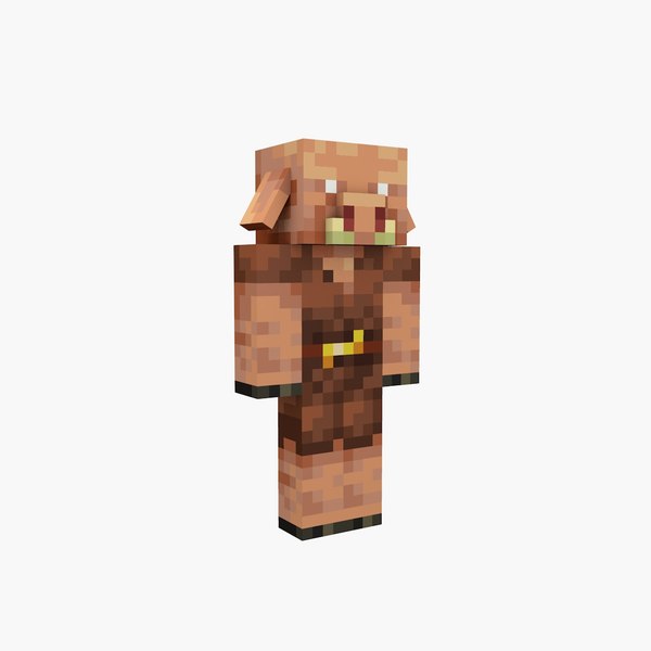 modelo 3d Piglin Minecraft - TurboSquid 2022262