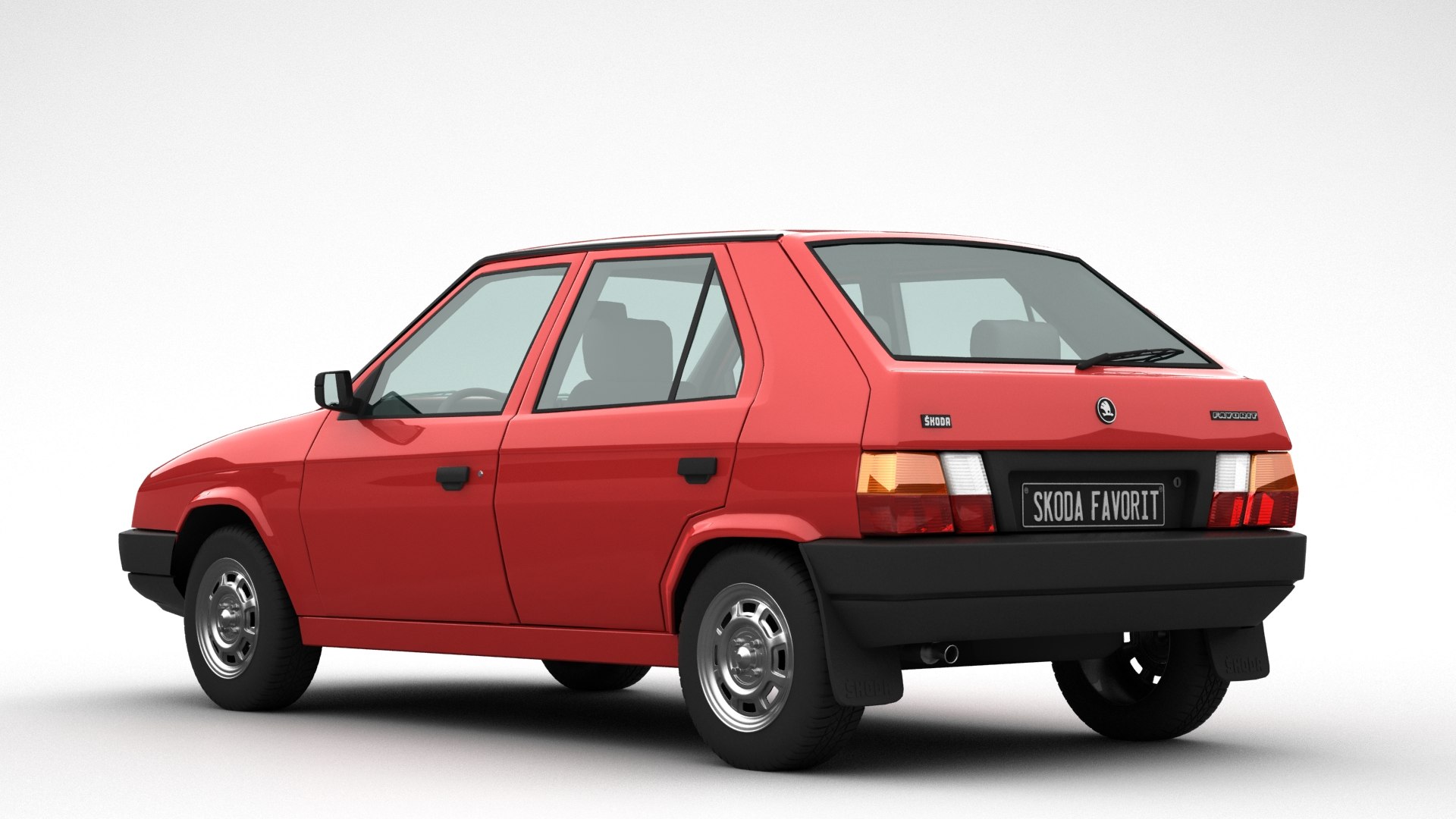 3D Skoda Favorit - TurboSquid 2011512