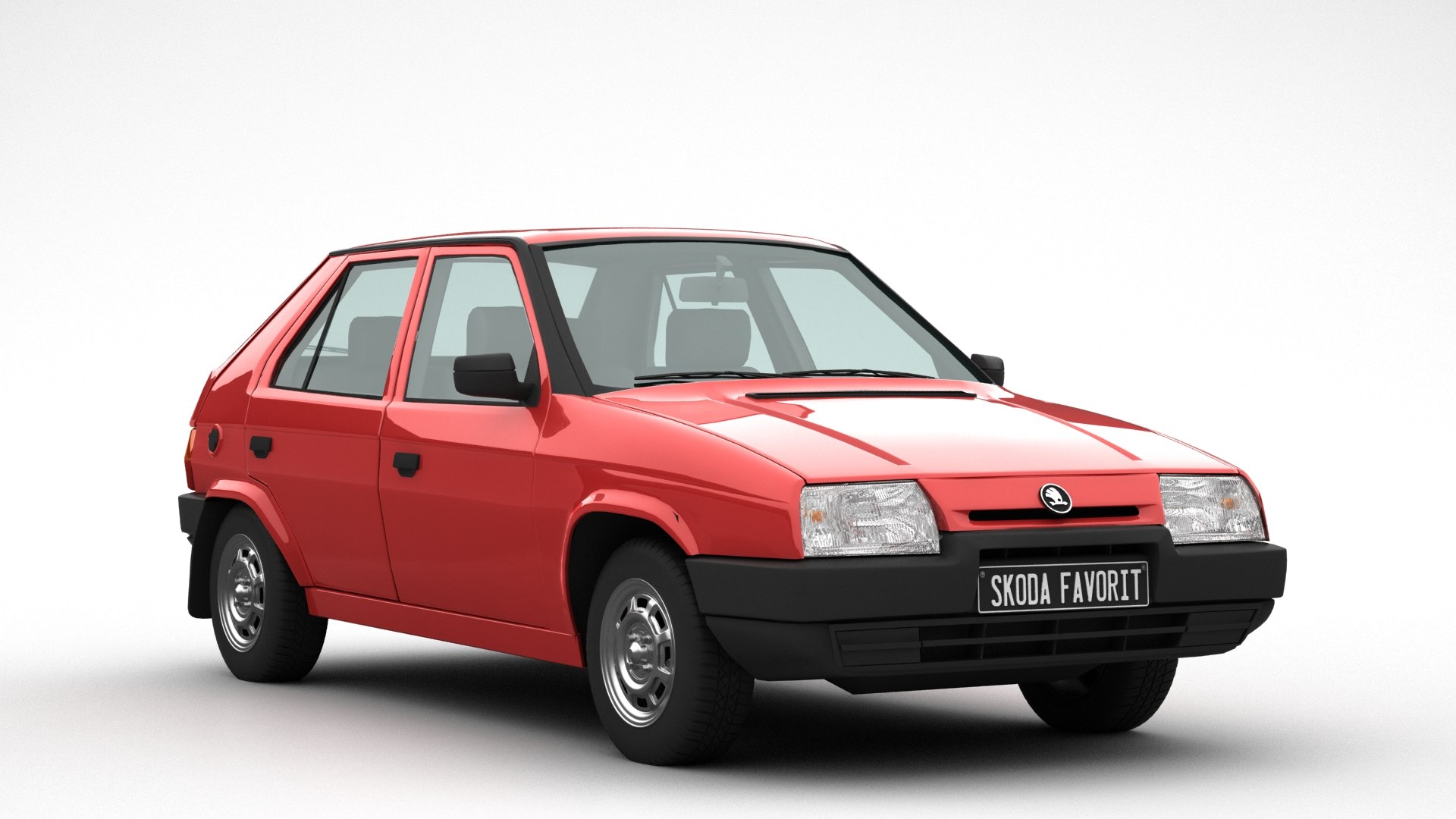 3D Skoda Favorit - TurboSquid 2011512