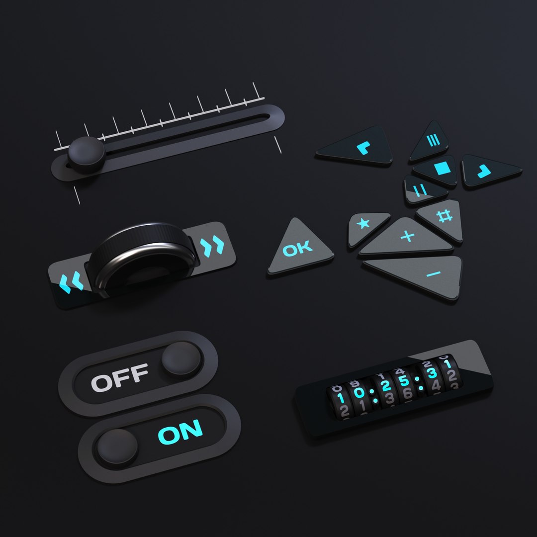 Multimedia Controls 3D Model - TurboSquid 1410507