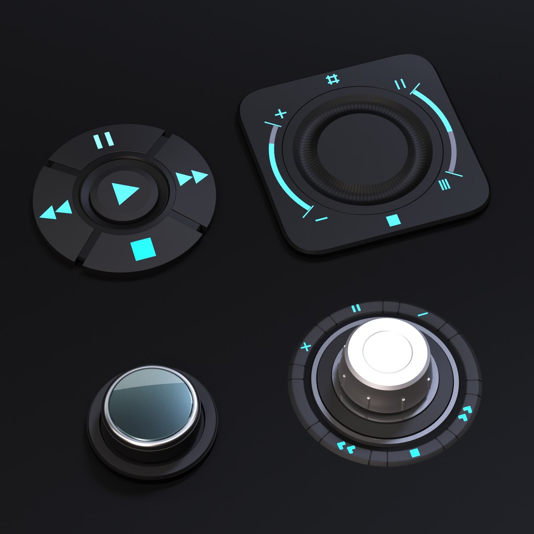 Multimedia Controls 3D Model - TurboSquid 1410507