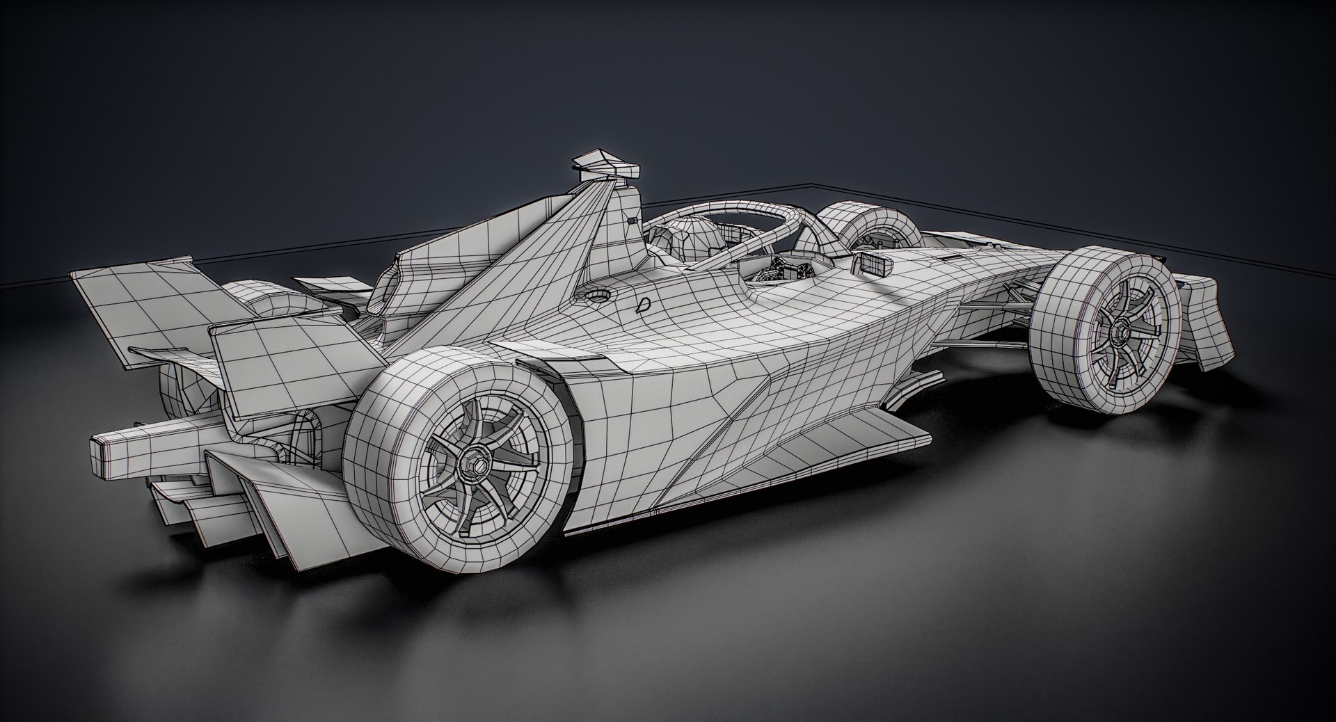 GEN3 Evo Formula E 2025 Race Car White Mockup 3D Model - TurboSquid 2287912