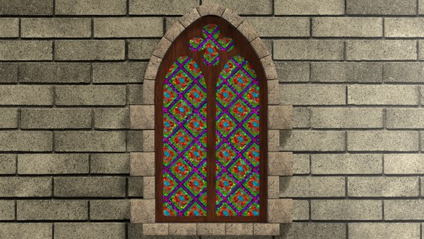 Stained Glass Window Blender Models for Download | TurboSquid