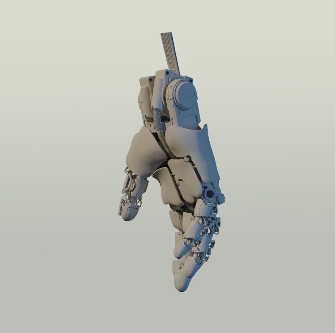 Hand mechanical 3D model - TurboSquid 1454184