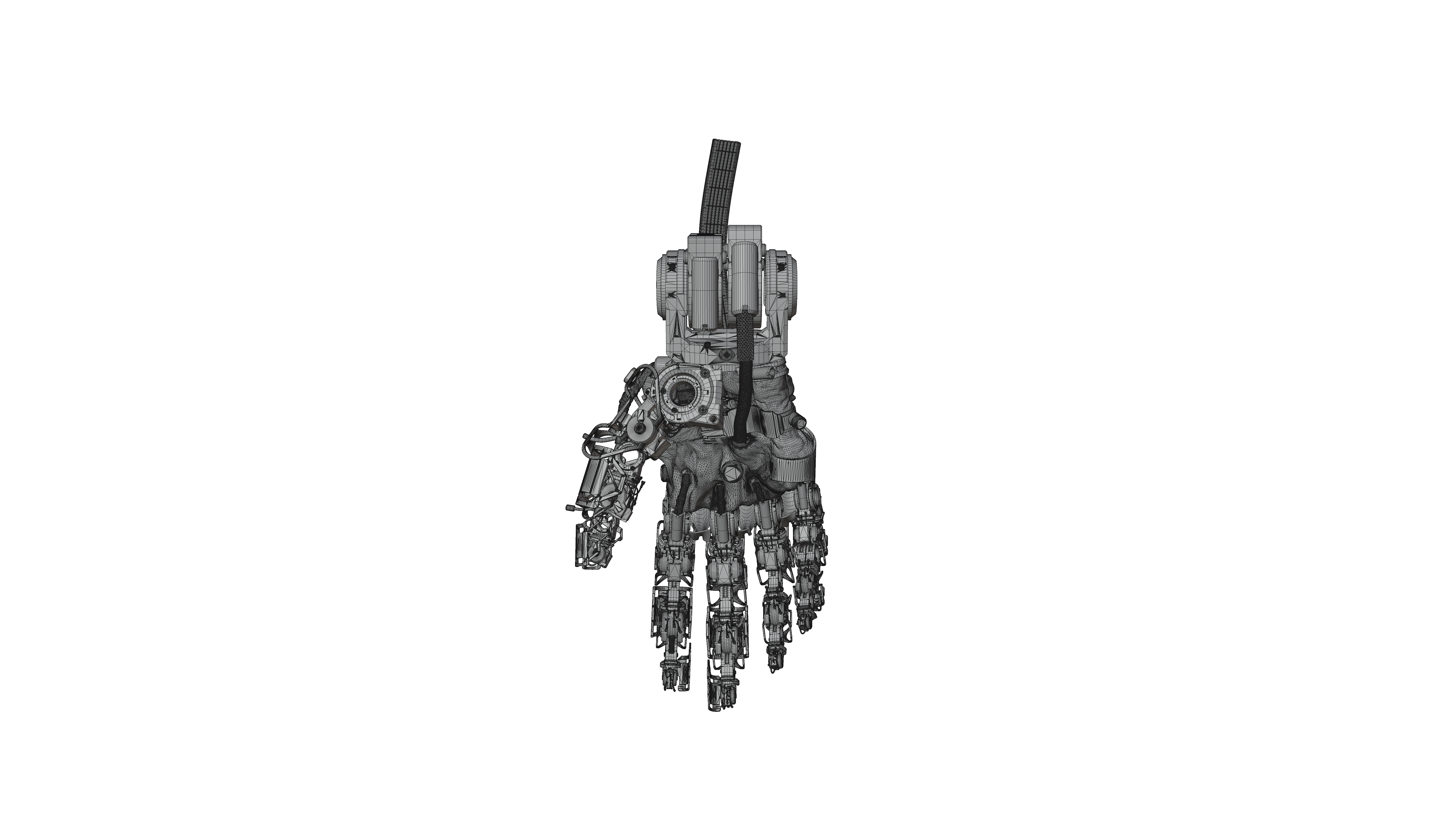 Hand mechanical 3D model - TurboSquid 1454184