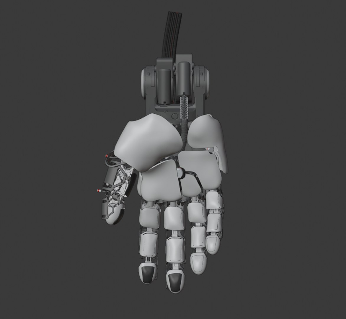 Hand mechanical 3D model - TurboSquid 1454184