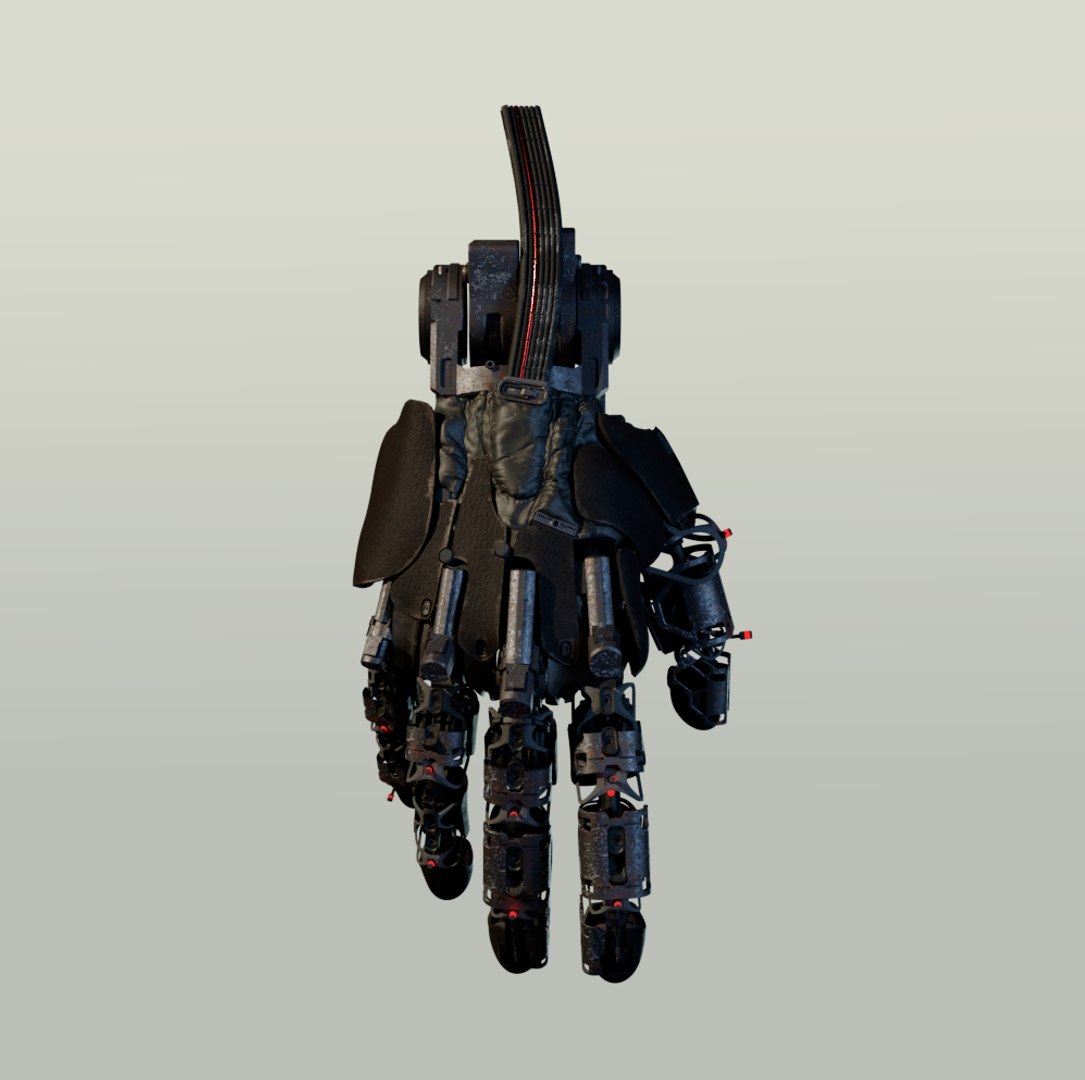 Hand mechanical 3D model - TurboSquid 1454184