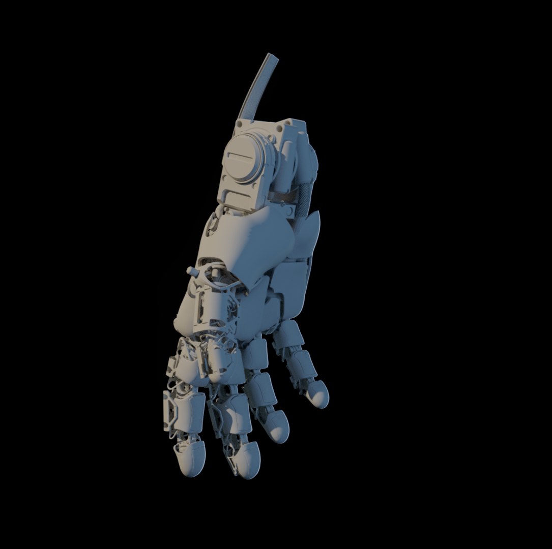 Hand mechanical 3D model - TurboSquid 1454184