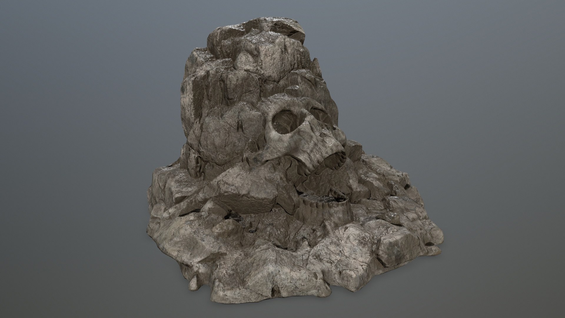 Skull Gate Model - TurboSquid 1455324