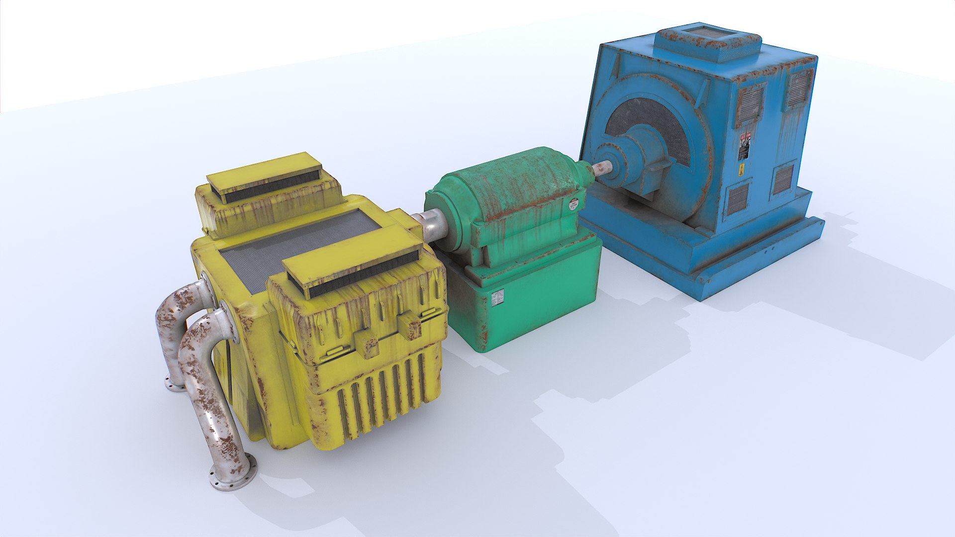 3D Industrial Machines - TurboSquid 2140676