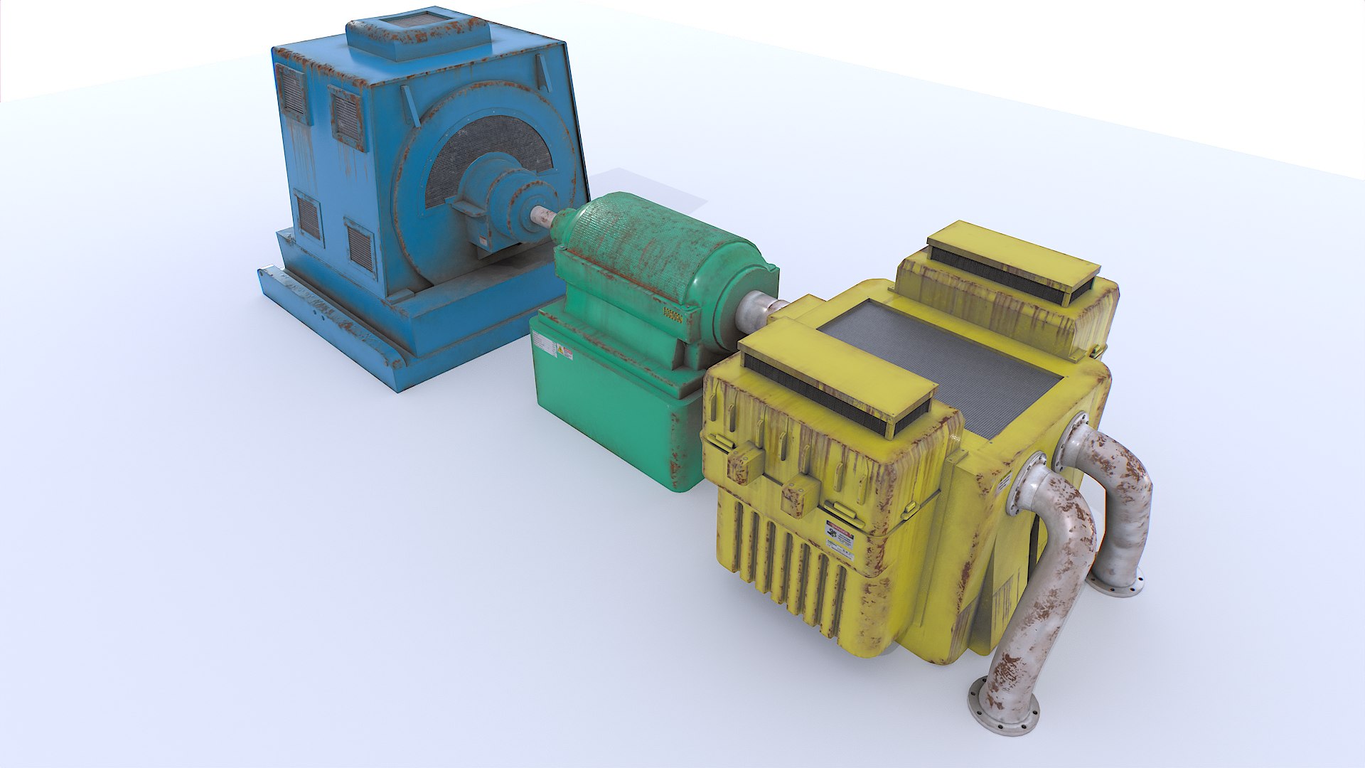 3D Industrial Machines - TurboSquid 2140676
