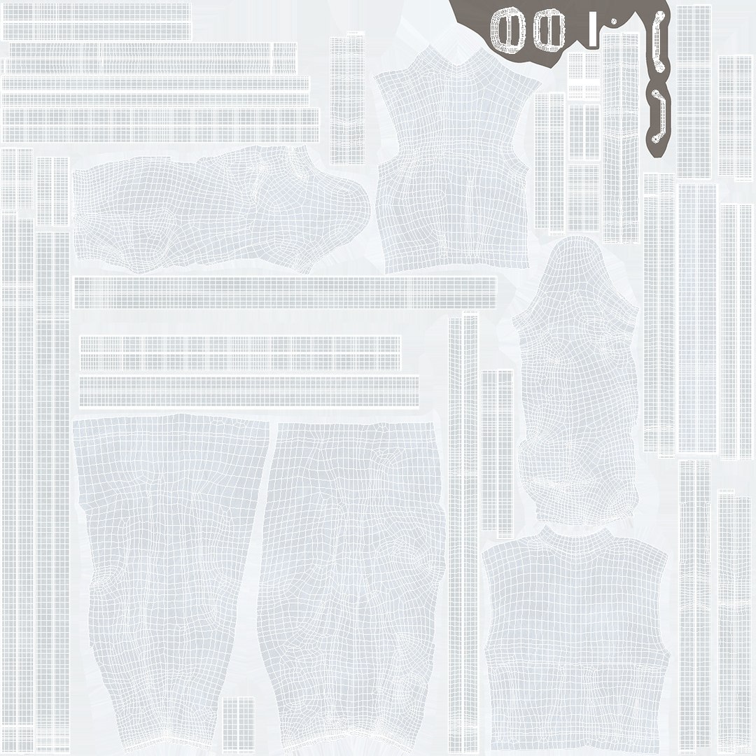 Male Figure In Straitjacket 3D - TurboSquid 2291256