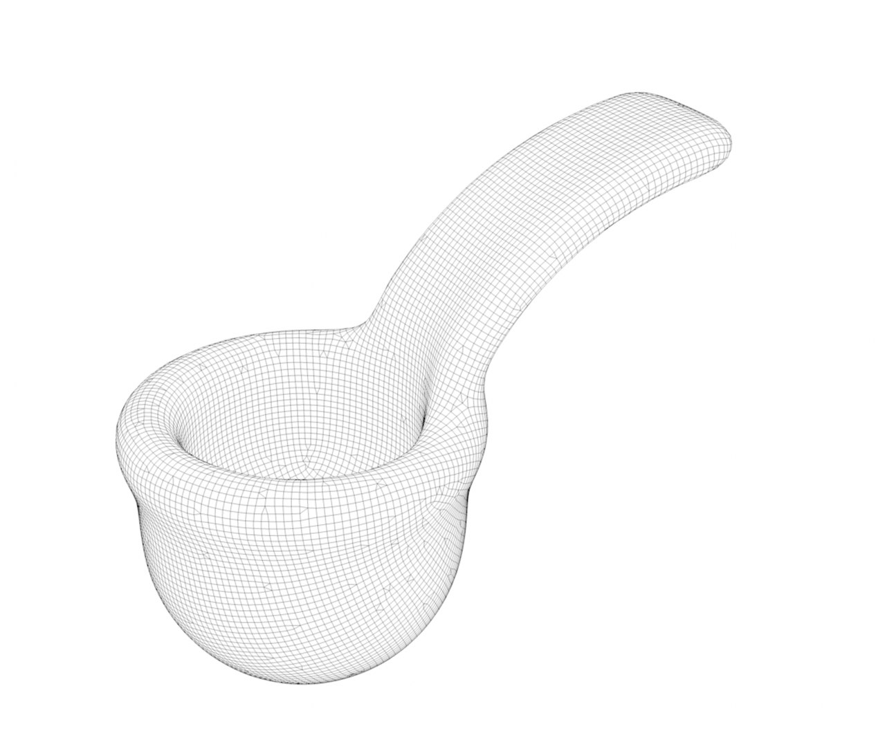 3D model kitchen ladle - TurboSquid 1657760