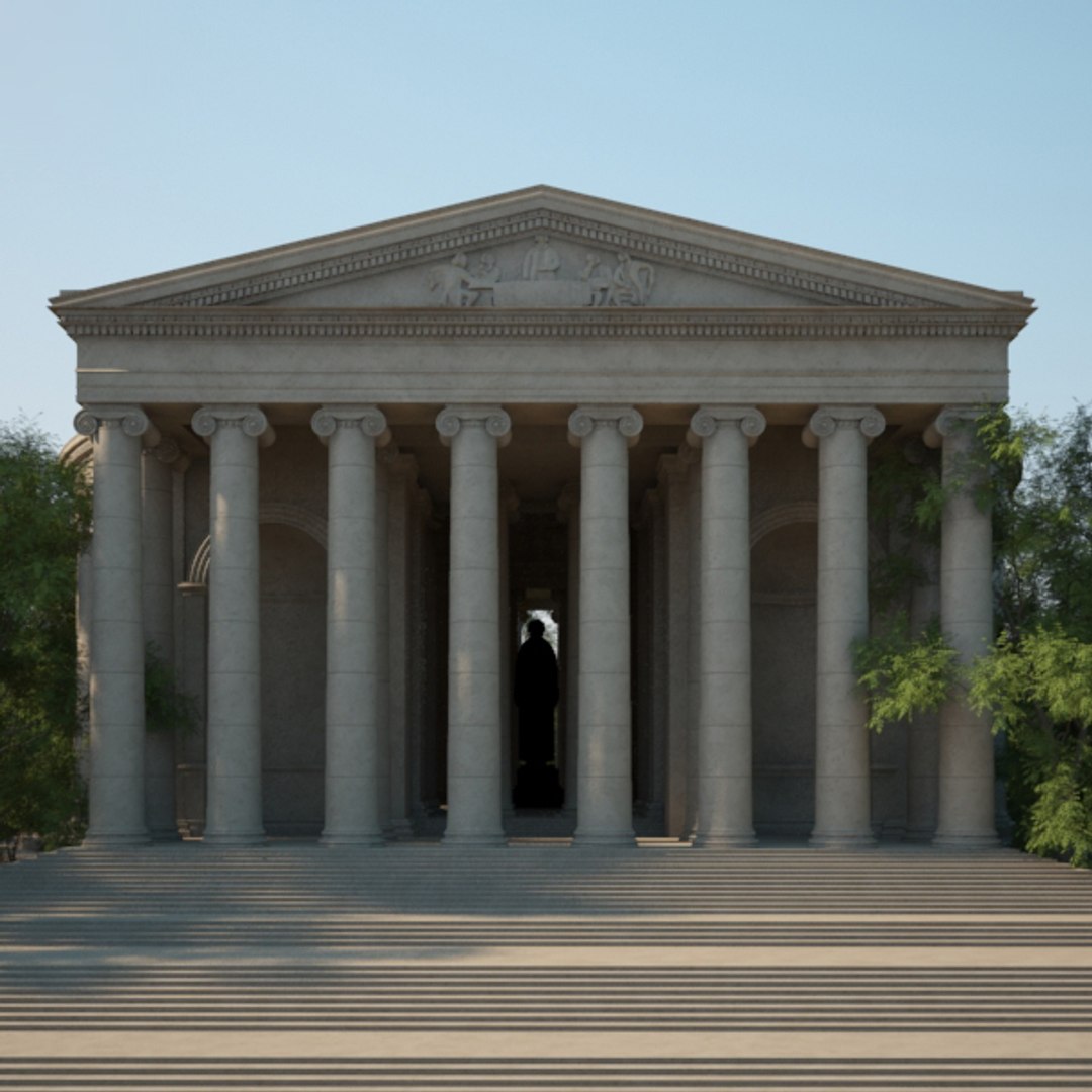 3D Model Thomas Jefferson Memorial - TurboSquid 1307470