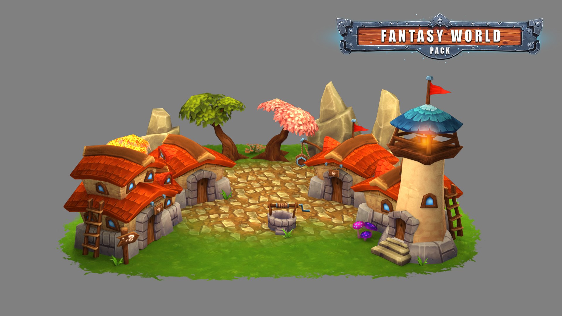 3d Pack Fantasy World