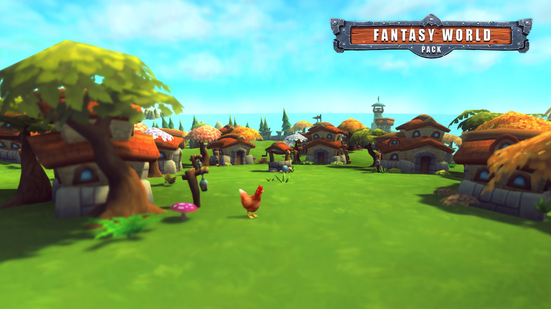 3d Pack Fantasy World