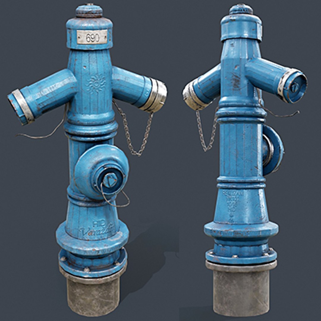 Croatian Fire Hydrant 3D Model - TurboSquid 1794799