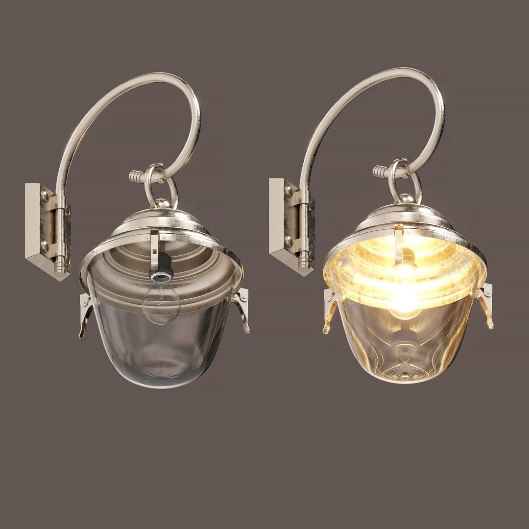 Wall Light 3D Model - TurboSquid 2189914
