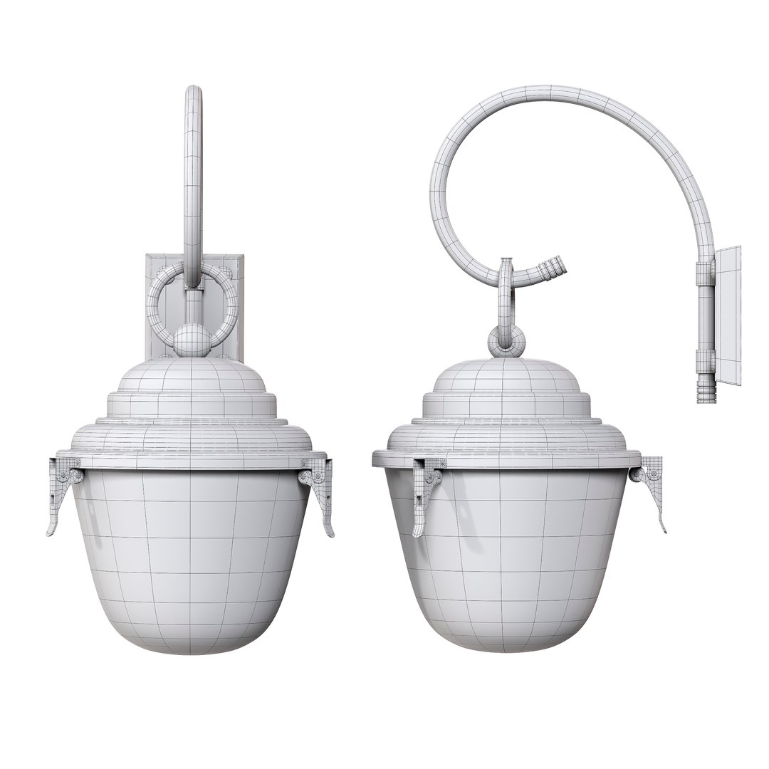 Wall Light 3D Model - TurboSquid 2189914
