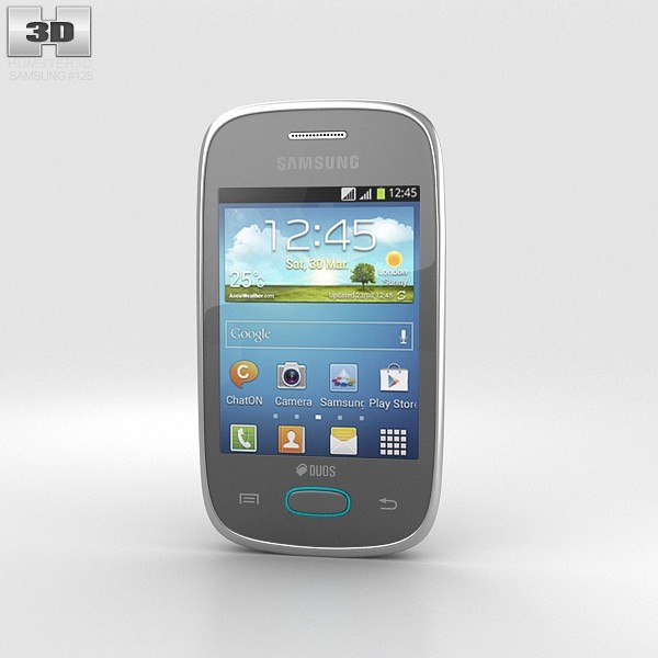 samsung galaxy pocket 3d model
