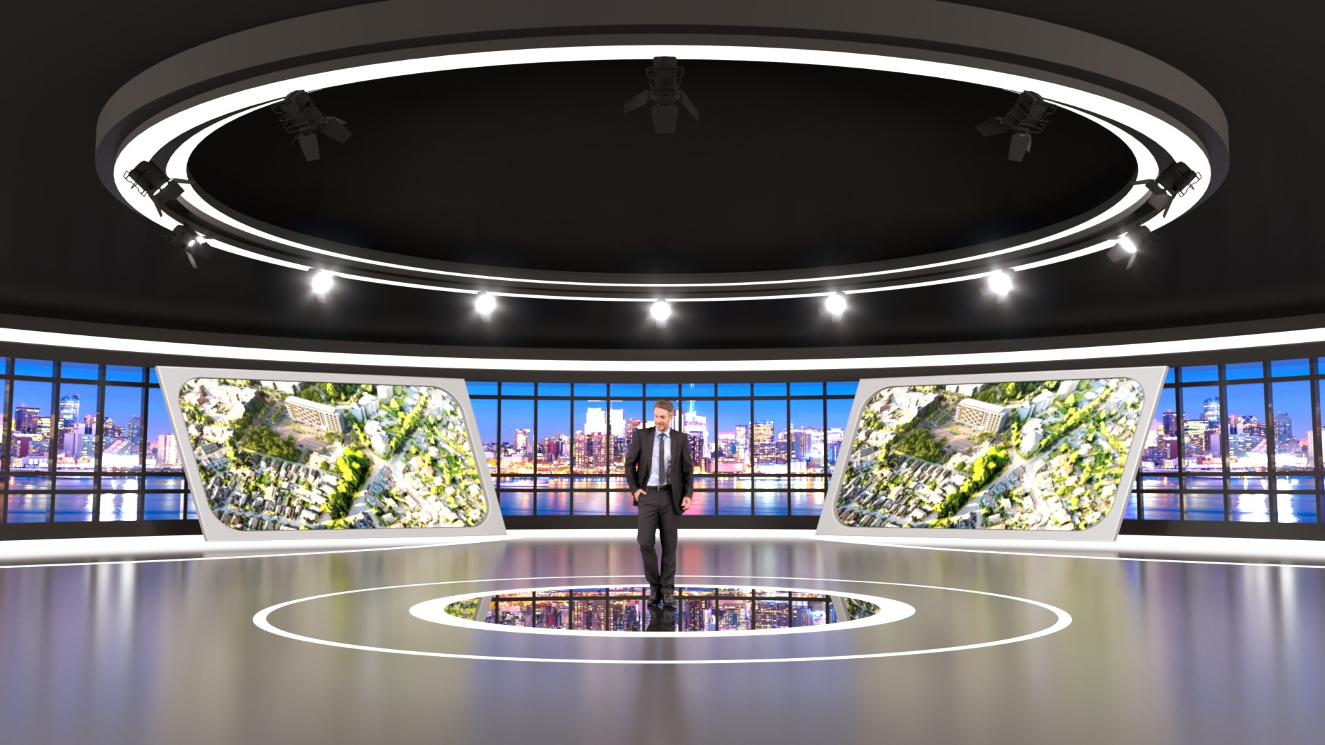 3D Virtual Set Model - TurboSquid 1878454