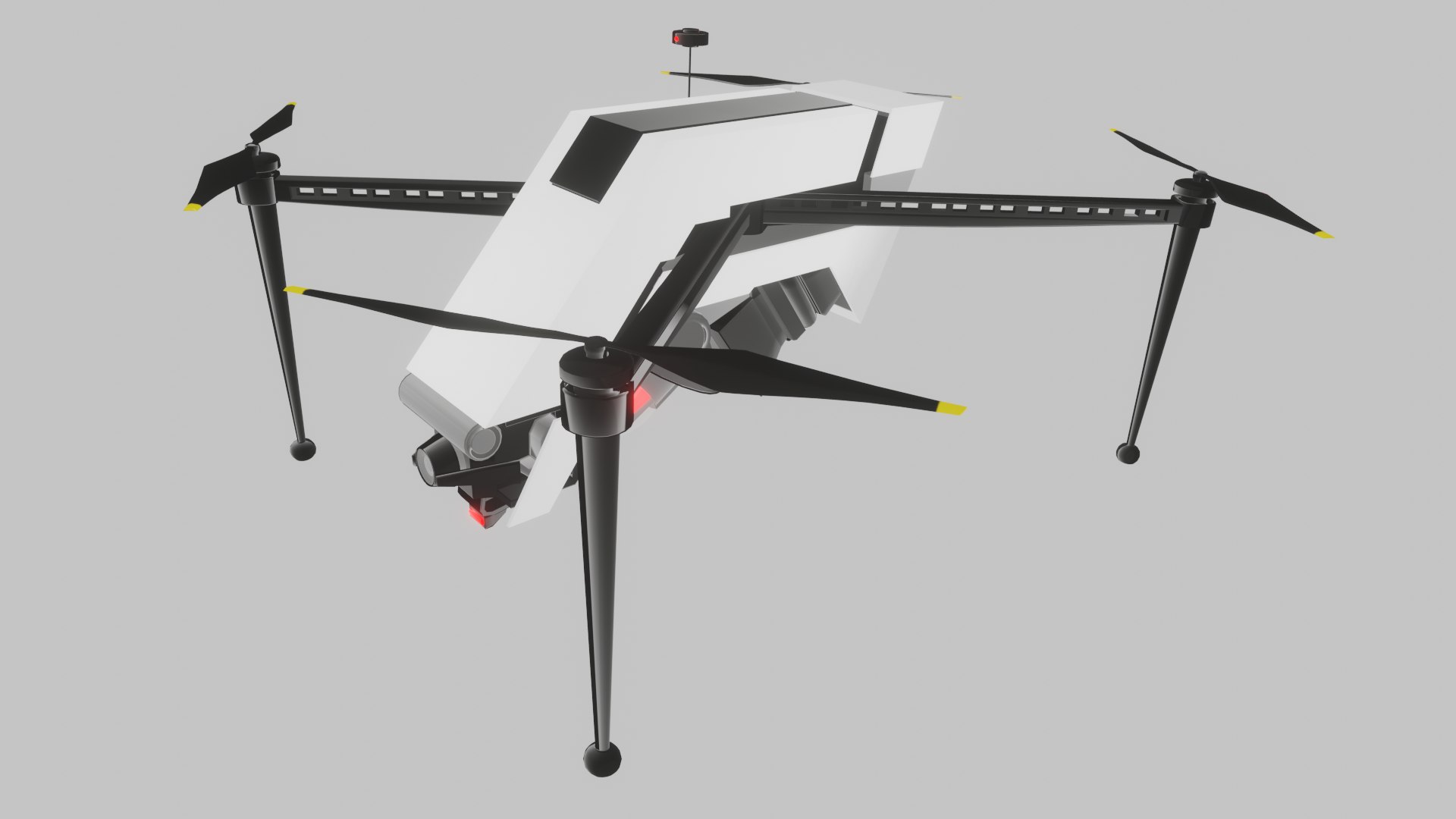 Cyberpunk Drone 3D model - TurboSquid 2092212